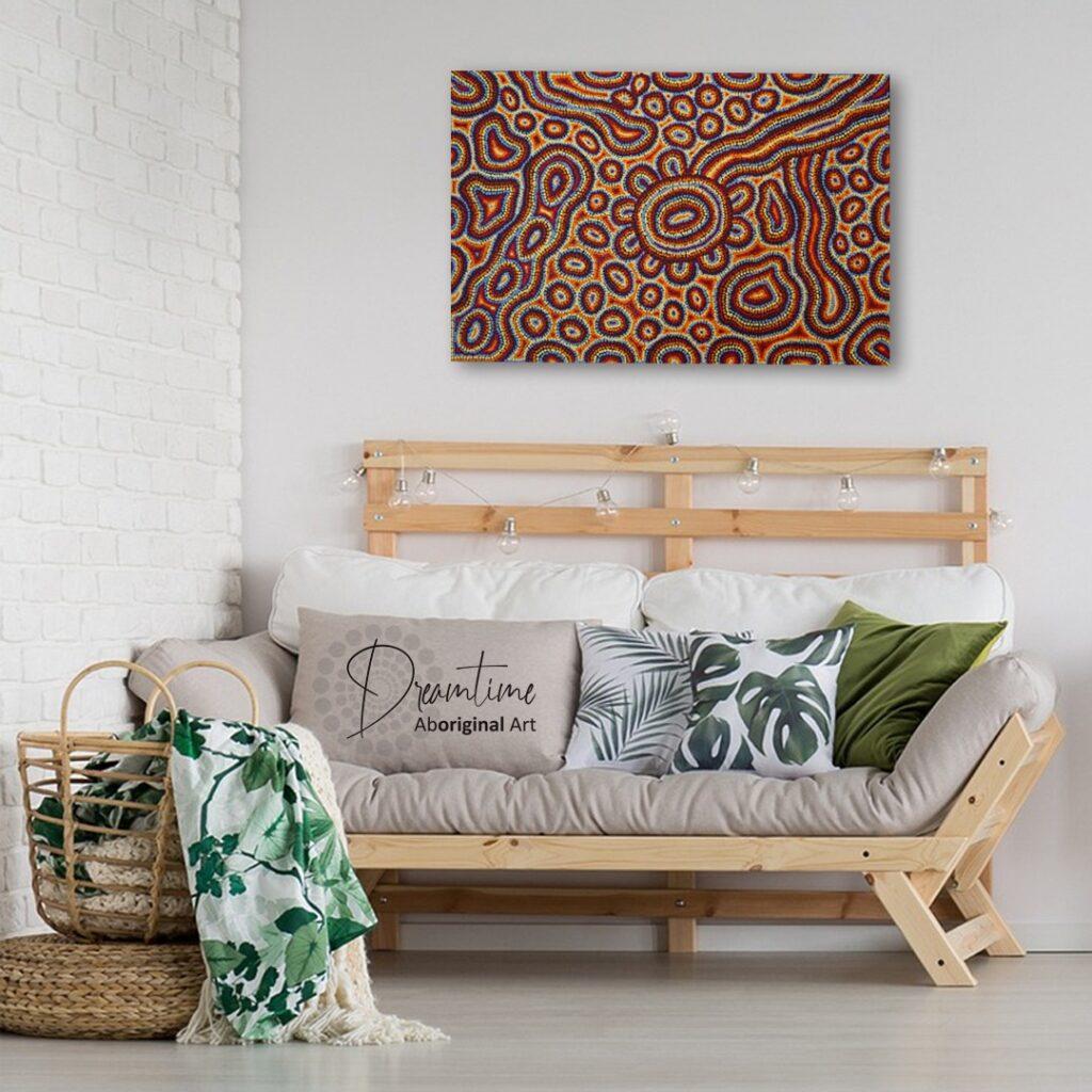 Bush Yam, My Mothers Country – Dreamtime Aboriginal Art